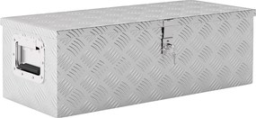 HOMCOM Nástrojový box 76 x 33 x 25 cm - Hliníkový box s uzamykáním pro transport | Aosom
