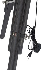 Stojací lampa Graphite Blossom 155cm