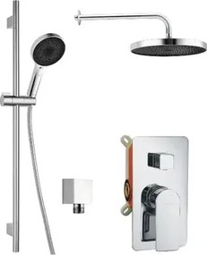 kielle Sprchový set s baterií pod omítku chrom / Sprchový set / pro 2