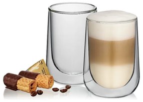 KELA Sklenice na latte macchiato FONTANA sada 2 ks 250 ml KL-12405