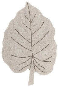 Béžový pratelný ručně tkaný bavlněný dětský koberec 120x180 cm Monstera Natural – Lorena Canals