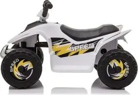 Eljet Dětská elektrická čtyřkolka X01 bílá / Rychlost: 3-4.6 km-h / No
