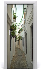 Fototapeta samolepící dveře Andaluzie uličky 75x205 cm