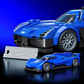 Mattel Brick Shop Hot Wheels Speed series Cadillac Project GTP Hypercar Vícebarevná