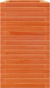 Zahradní truhlík voskově hnědý 90x40x68,5 cm masivní borovice 3282491