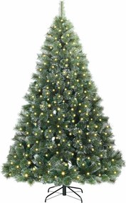 Umělý vánoční stromeček s stojanem Zelená 180 cm PE a PVC 3397844