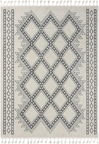 My Flair, Kusový koberec Moroccan Delight weiß, 200x290, černobílá, ložnice