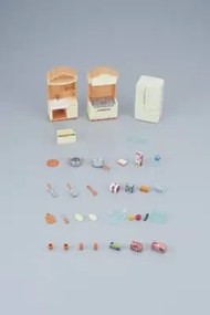 Sylvanian Families set - kuchyňská linka s ledničkou / od 3 let