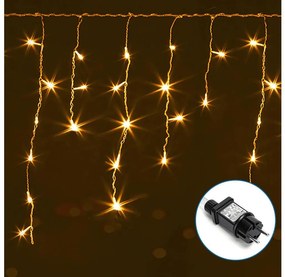 Aigostar - LED Venkovní dekorační řetěz 75xLED/6W/230V 15x0,6m IP44 teplá bílá