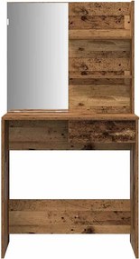 Set toaletního stolku staré dřevo kompozitní dřevo 3329189