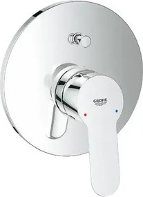 Grohe BauEdge - Vanová baterie pod omítku včetně tělesa chrom