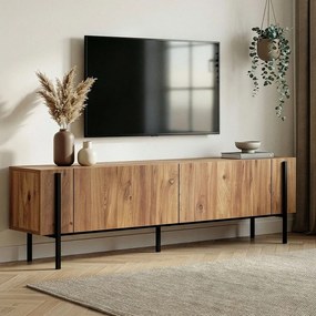 TV stolek v dekoru borovice v přírodní barvě 180x45x30 cm Nexus – Kalune Design