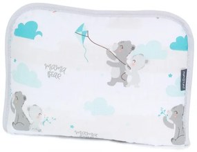 Cestovní přebalovací podložka Mama Bear, bílá/mátová