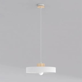 Lustr na lanku KIVI 1xE27/15W/230V bílá