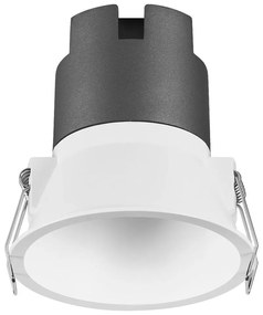 Bílé LED podhledové svítidlo 10W SPOT 93mm, studená bílá