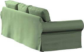 Potah na pohovku IKEA  Ektorp 3-místná, rozkládací STARÝ MODEL PIXBO barva zelená látka pletený vzor