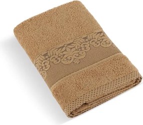Bellatex Froté ručník a osuška kolekce Orchidea Hnědá 50x100 cm