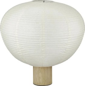 Bílá/v přírodní barvě stolní lampa s papírovým stínidlem (výška 45 cm) Kami – Blomus