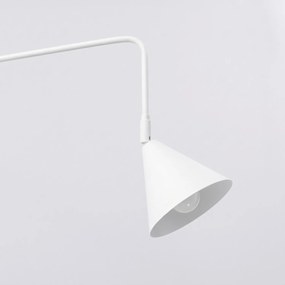 Sollux Lighting Nástěnné svítidlo NOX 1 bílé s vypínačem