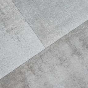 Gerflor, PVC podlaha - lino AladinTex Plus 2130 Nice Stone, na míru, šíře 4m, šedá, filc, chodba / předsíň