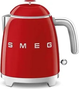 SMEG 50's Retro Style červená / Rychlovarná konvice mini / 0.8L / 1400