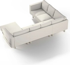 Potah na pohovku IKEA Norsborg rohová, 5-místná se šezlongem barva šedá