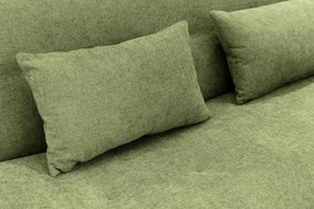 Designová rozkládací pohovka Litonya 200 cm zelená