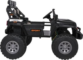 Elektrické autíčko Extreme Sport 4x4 černé
