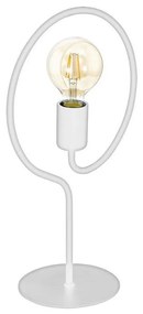 Eglo | Eglo 43012 - Stolní lampa COTTINGHAM 1xE27/40W/230V bílá | EG43012