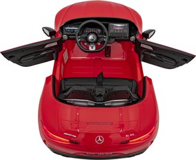 Ramiz Dětské elektrické auto Mercedes Benz AMG SL63 Červené