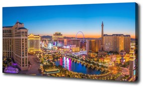 Wallmuralia Foto obraz na plátně do obýváku Las Vegas USA 100x50
