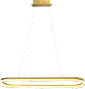 Závěsné LED svítidlo Preciosa, 1x LED 45w, 4000k, g