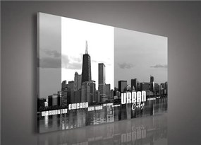 Obraz na plátně Urban City 100 x 75 cm