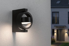 P 94406 Venkovní nástěnné svítidlo Swivea antracit IP44 8W 230V teplá bílá nastavitelná hlava svítidla - PAULMANN