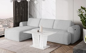 Prospero Konferenční stolek DOHA 2 Kombinace barev: doha 2 coffee table bianco marble white