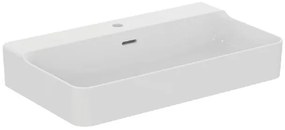 Ideal Standard Conca Ceram - Umyvadlo na desku 800x450 mm, s přepadem, otvor pro baterii, bílá T382601