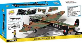 COBI 5759 II WW Avro Lancaster B III / 1595 kostek / 1 figurka / 1:48