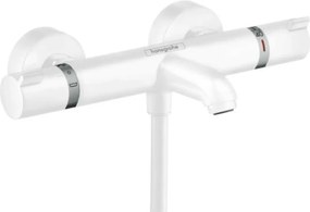 Vanová baterie Hansgrohe Ecostat bez sprchového setu 150 mm matná bílá 13114700