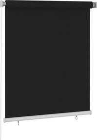 vidaXL Venkovní roleta 120 x 140 cm [312968] Barva: Černá