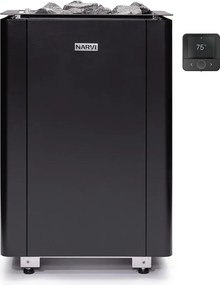 Narvi saunová kamna elektrická Ultra Small WiFi 9 kW, black