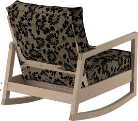 Potah na křeslo IKEA Lillberg barva béžová látka pletený vzor, vzorované