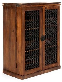 Skříňka na víno z mangového dřeva Artus