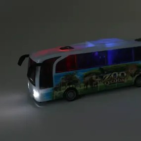 RAPPA 251991 Autobus ZOO se zvukem a světlem 23 cm / od 3 let