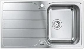 Grohe Dřezy - Dřez K500, 860x500 mm, kartáčovaná nerez 31571SD1