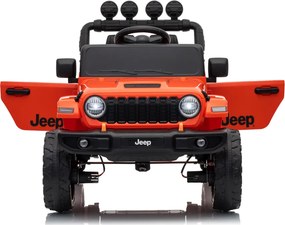 LEAN Toys Oranžové vozidlo na akumulátor DK-JWR558