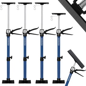 Rozpěra zárubní sada 4 ks modrý 115-290cm