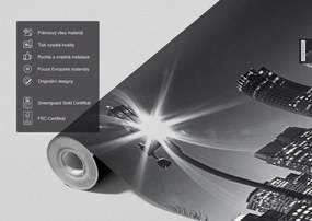 Fototapeta na zed' Noční Nábřeží Bostonu | 360 x 254 cm | DFTS1317
