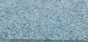 VEBE FLOORCOVERINGS BV Metrážový koberec RAMBO 77 světle modrý BARVA: Modrá, ŠÍŘKA: 4 m