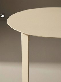 Sinsay - Kulatý konferenční stolek - krémová