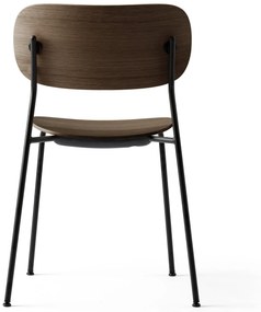 AUDO (MENU) Židle Co Chair, Black / Dark Oak